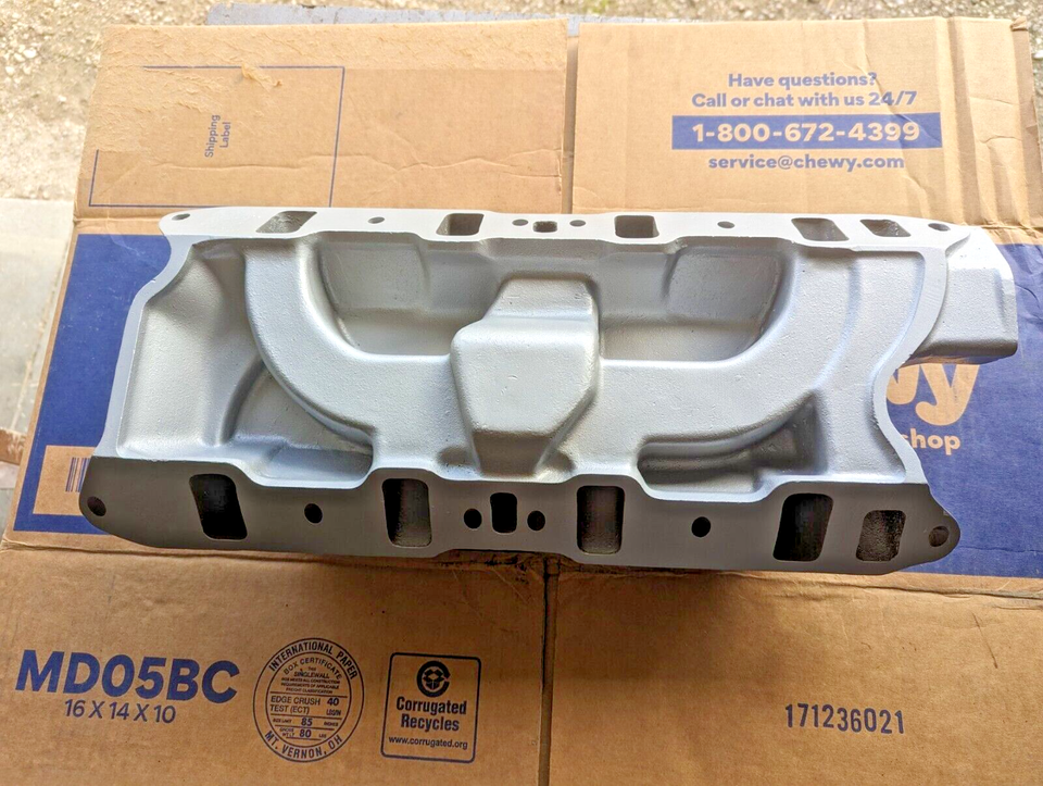 Edelbrock Hipo F4b Intake Mustang Gt Cobra Shelby 289 302 347 Sunbeam ...