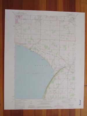 Sherwood Wisconsin 1984 Original Vintage USGS Topo Map | eBay