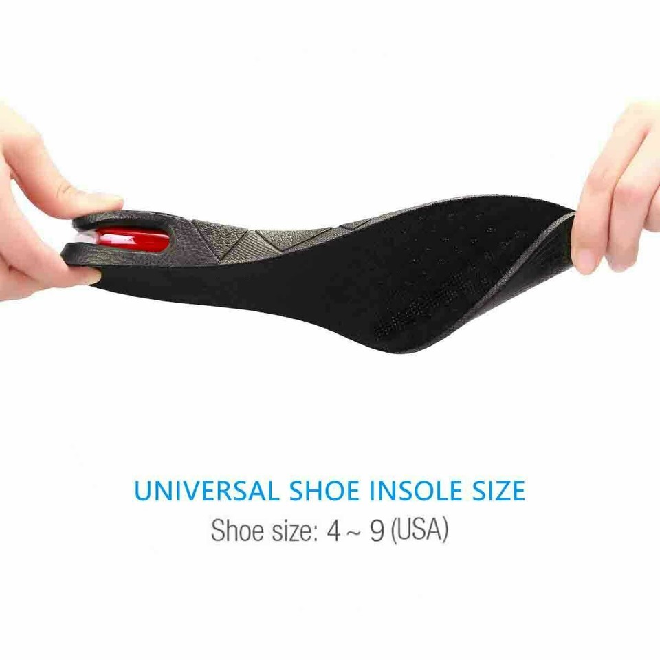Shoe Lift Height Increase Insole Foot Pad Insert Riser Footpad Unisex ...