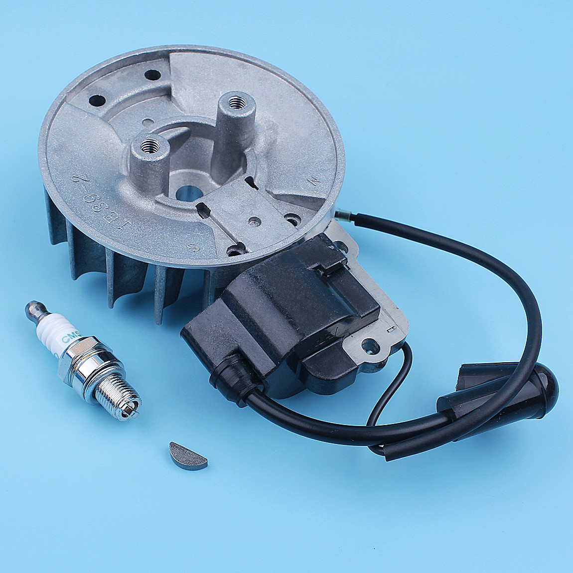 Flywheel Ignition Coil Woodruff Key Kit fit Honda GX25 HHT25S FG110 ...