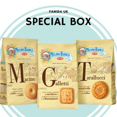 Mulino Bianco BOX - 3 PACKS - Macine, Galletti, Tarallucci Italian ...