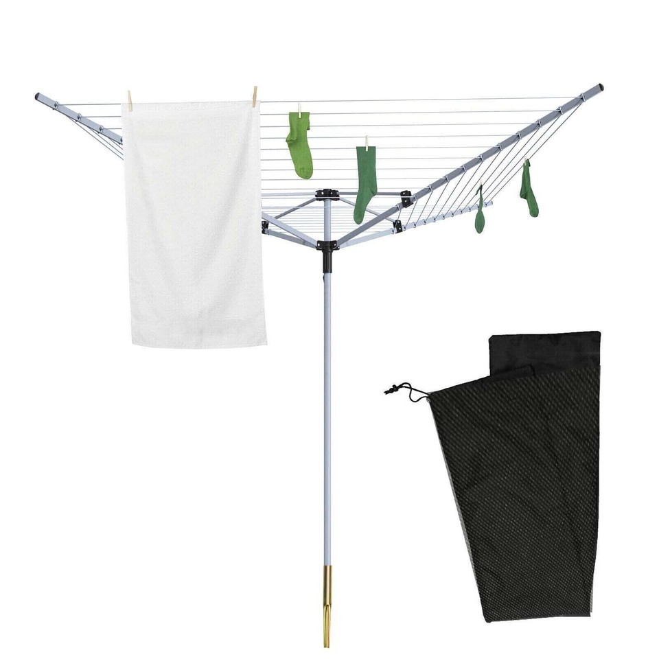 Waterproof Heavy Duty Rotary Washing Line Cover Clothes Airer Garden ...
