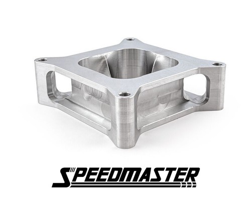 Speedmaster 2" 4150 CNC Machined Tapered Carburetor Spacer Square Bore ...