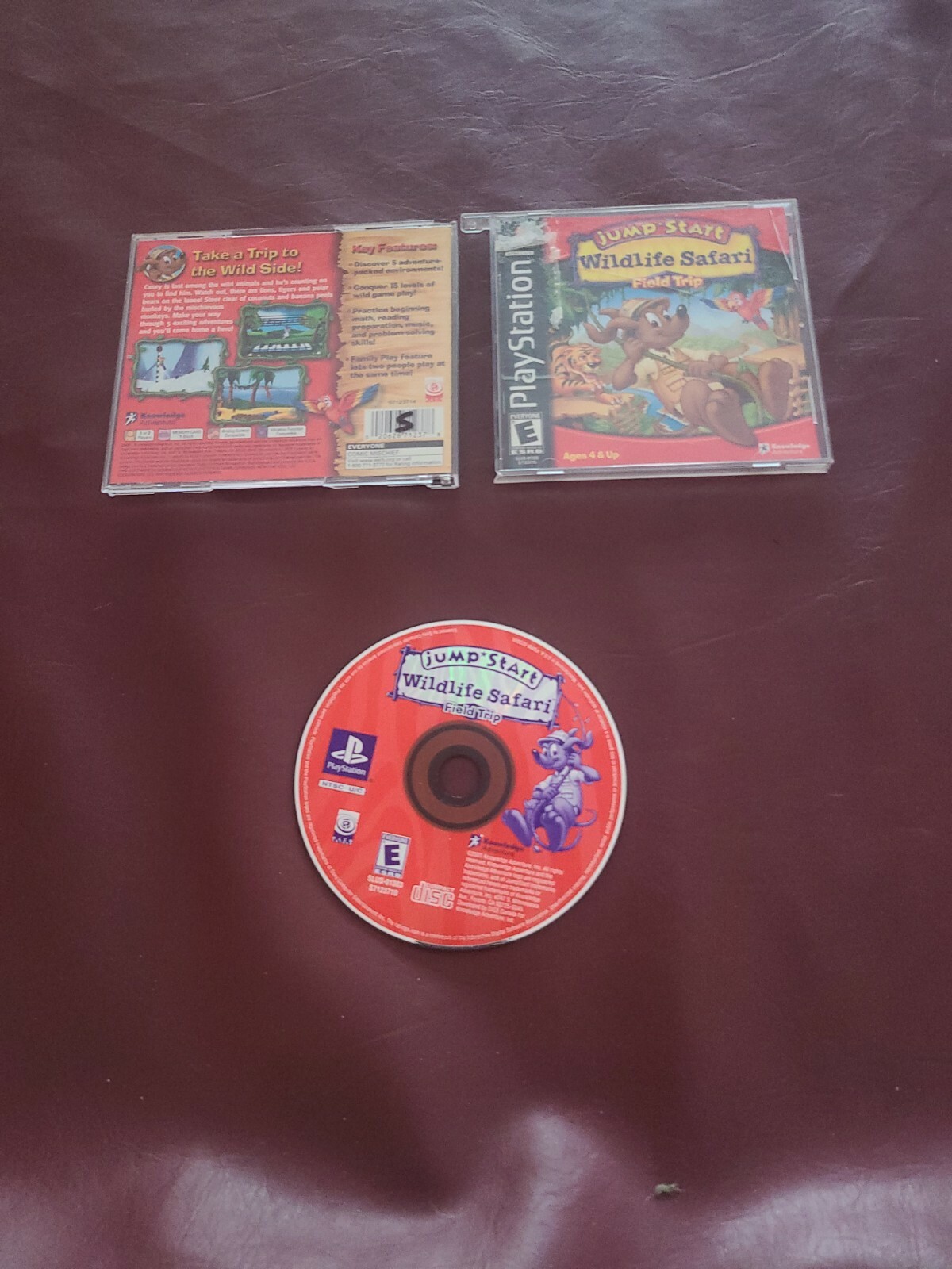 JumpStart Wildlife Safari: Field Trip (Sony PlayStation 1, 2001) for ...
