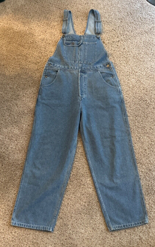 Vtg Old Navy Mens Traditional Overall Medium Blue 100% Cotton Carpenter ...