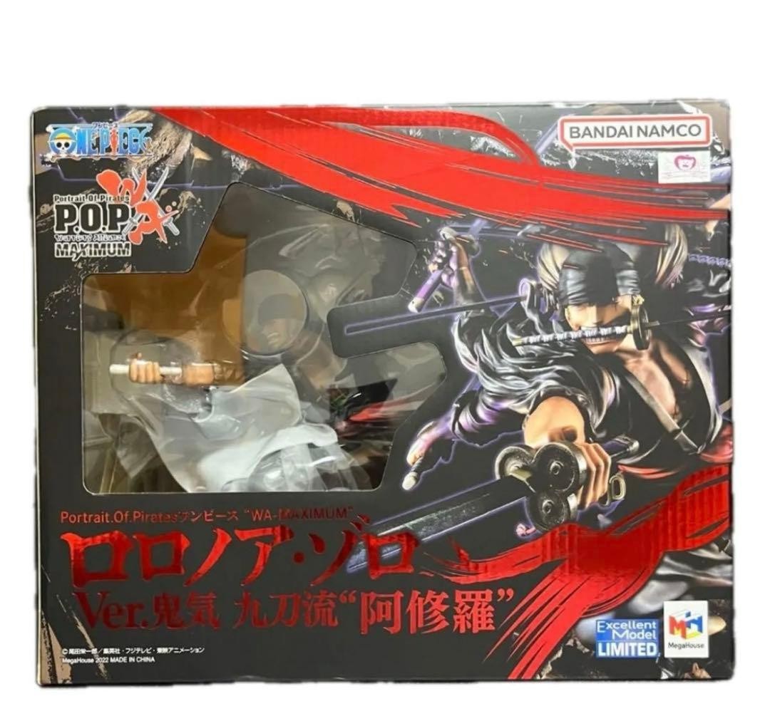 POP WA-MAXIMUM Zoro Ver. Onigiri Nine Swords Style Ashura | eBay