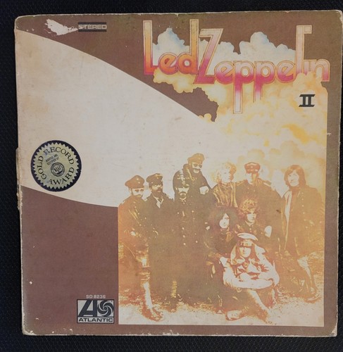 LED ZEPPELIN II [LP] 1969 Vinyl Record Atlantic SD 8236 ME Label Matrix ...