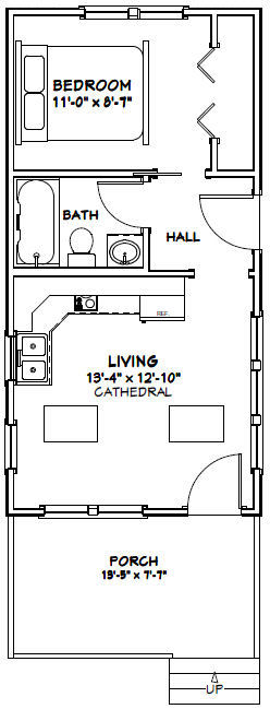 14x28 2 Bedroom Cabin Floor Plans Moose Lodge Senior (3 Bed 2 Bath 2