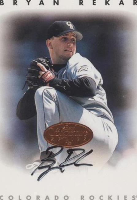 1996 Leaf Signature Series - Autographs Bryan Rekar Bronze (AU) for ...