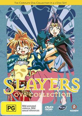 Slayers Ova Collection (DVD, 2006, 2-Disc Set) Region 4 9322225048553 ...