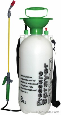8L Pressure Sprayer Knapsack Garden Chemical Weed killer Water Spray ...
