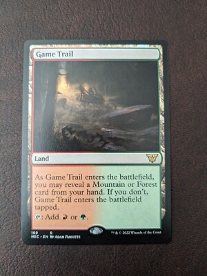 GAME TRAIL (NEC) RARE - Magic The Gathering MTG collectible card game ...