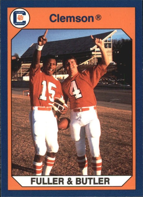 1990 Collegiate Collection Clemson Tigers - #141 Steve Fuller, Jerry ...