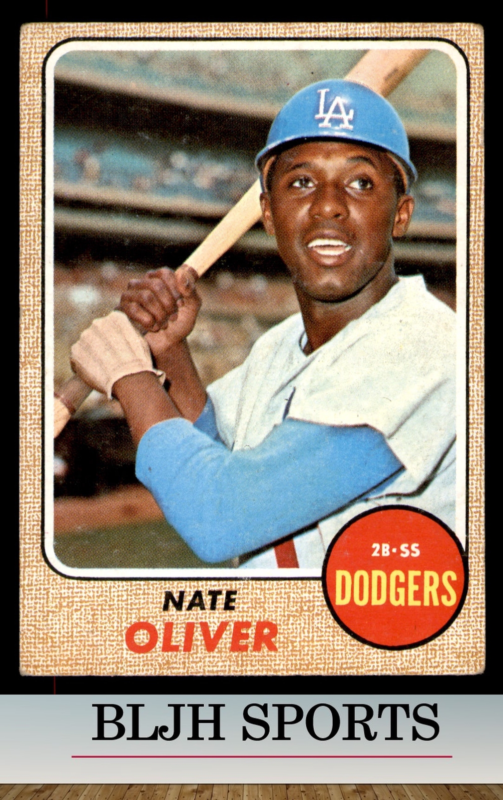 1968 Topps #124 Nate Oliver Los Angeles Dodgers (D) (see pics) | eBay