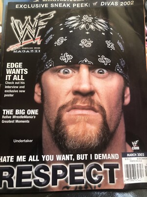 WWF Magazine 2002 Edge | eBay