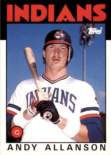 1986 Topps Traded Andy Allanson Baseball Cards #1T | eBay