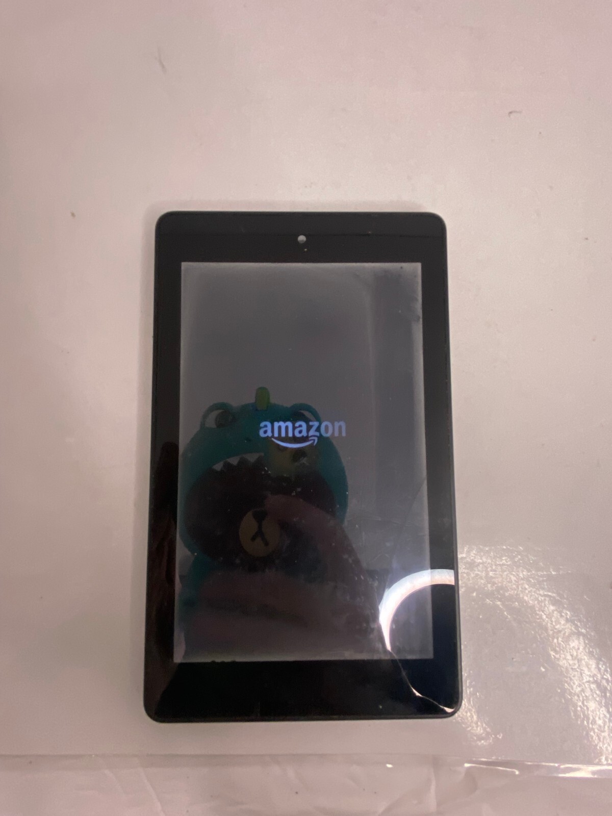 🥝 AS IS BROKEN AMAZON FIRE TABLET E-READER 7.5" SCREEN POWERS ON BUT ...