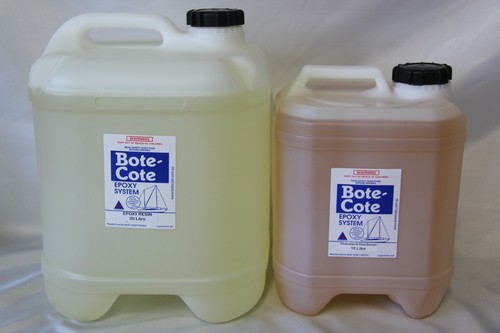 Bote-Cote 30.0 Litre Premium marine epoxy resin kit. STANDARD HARDENER ...