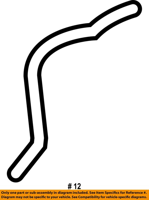 MERCEDES OEM 07-09 S550 5.5L-V8 Radiator-Overflow Hose 2215010725 | eBay