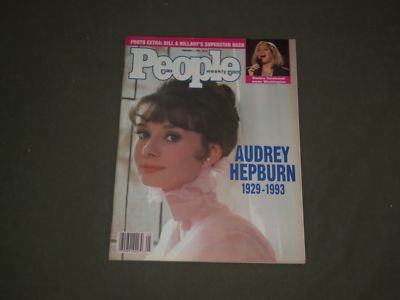 1993 FEBRUARY 1 PEOPLE MAGAZINE - AUDREY HEPBURN 1929-1993 - B 4673 | eBay