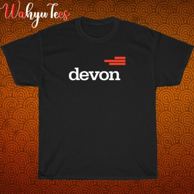 New Devon Energy Logo Black/Grey/Navy/White Size S-5XL Unisex T-Shirt ...