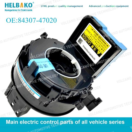 With Angle Sensor 84307-47020 Spiral Cable Clock Spring For Toyota ...