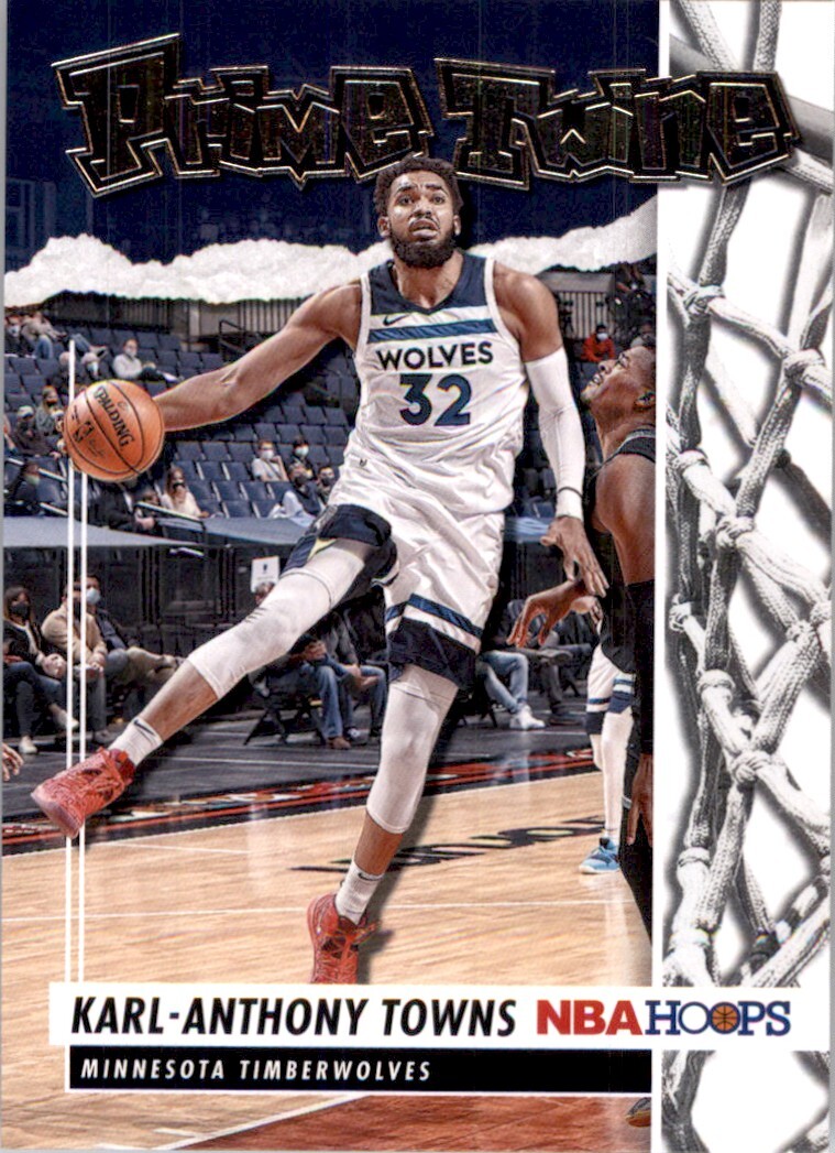 2021-22 NBA Hoops Prime Twine Karl Anthony-Towns Minnesota Timberwolves ...