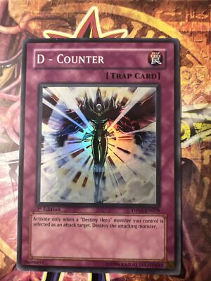 D - Counter DP05-EN029 1st Edition Super Rare Yugioh Card | eBay