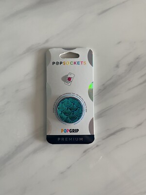 PopSockets Phone Grip/Stand - Iridescent Mermaid Wave Design 842978145006| eBay