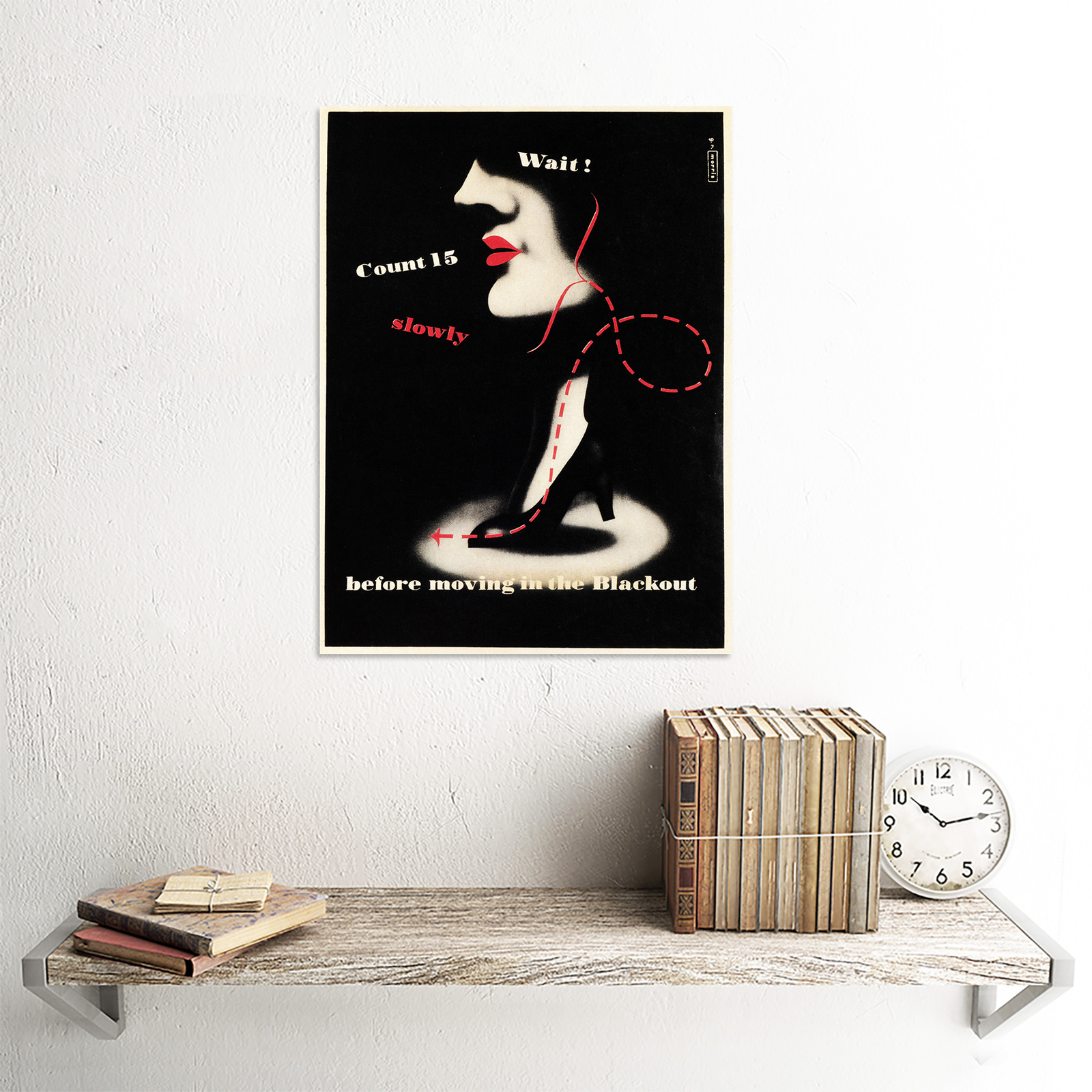 WAR PROPAGANDA BLACKOUT SECOND WORLD BRITAIN BLITZ UK VINTAGE AD POSTER ...