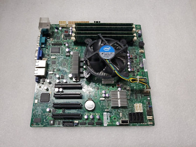Supermicro motherboard X9scm-f, intel Xeon E3-1230v2 CPU & 16 GB Memory ...