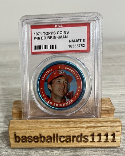 1971 Topps Coins Set-Break # 46 Ed Brinkman PSA 8 NM-MT i5C | eBay