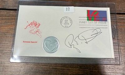 ROY E DISNEY Signed Autograph First Day Cover Envelope 1973 JSA CERT ...