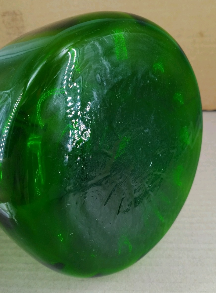Mid Century Venetian Modern Art Glass Lady Bottle W/ Clear Glass ...