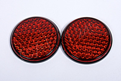 Universal Truck Lorry Boat Red Reflectors 2 pcs Left=Right 60x57mm 5030 ...