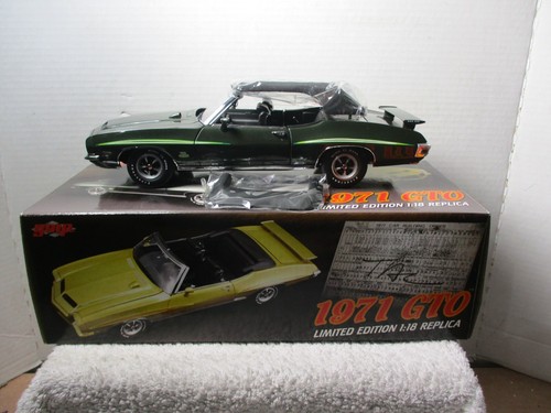 1/18 GMP LIMITED EDITION GREEN 1971 PONTIAC GTO | eBay