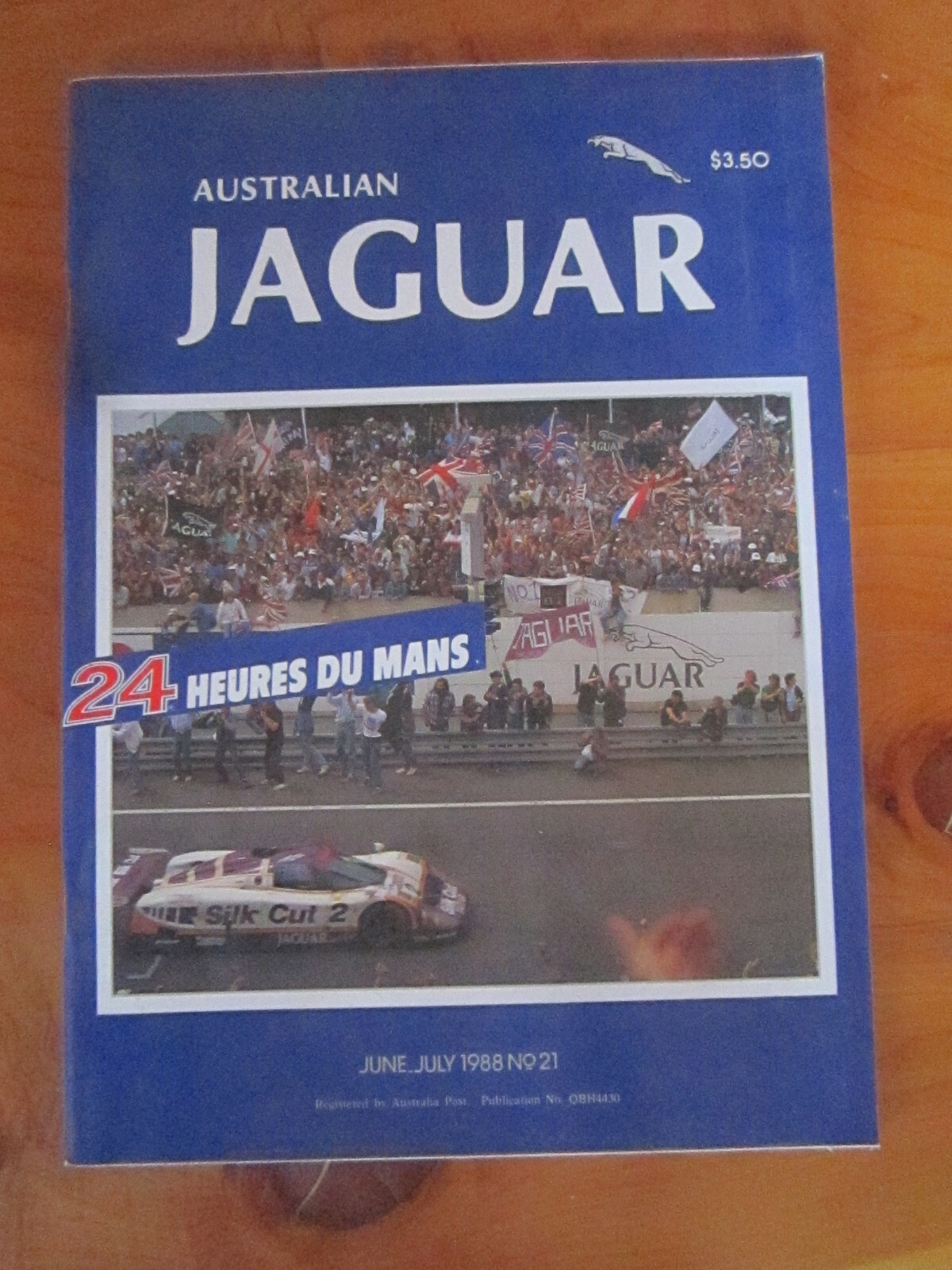 MAGAZINE AUSTRALIAN JAGUAR JUNE - JULY 1988 NO. 21 GREAT ** MUST SEE ...
