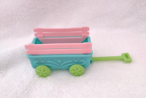 Littlest Pet Shop LPS Wagon Blue Pink Green 2005 | eBay