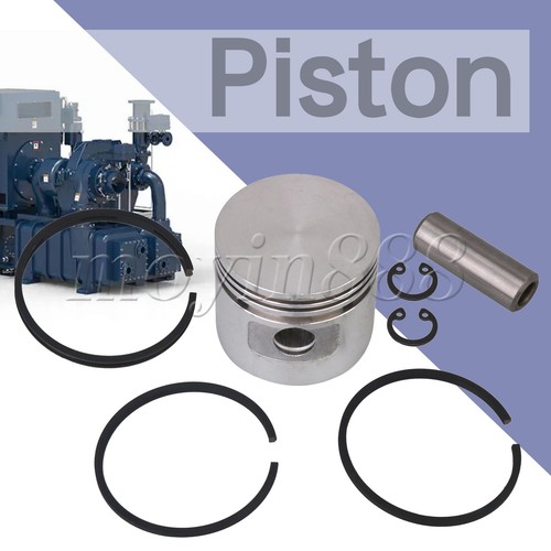 Air Compressor Replacement Piston 47mm and Rings & Pin Kit with Sealing ...