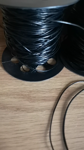 Black Leather Cord Real Round 1/1.5/2/3/4mm Beading Jewellery String ...