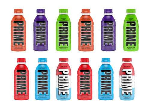 Set of 12 Prime Hydration Drink Cupcake Toppers Edible Icing / Photo ...