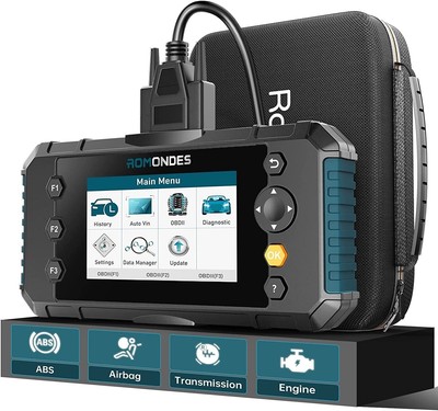 Romondes RD2000 OBD2 Scanner ABS SRS Transmission, Live Data | eBay