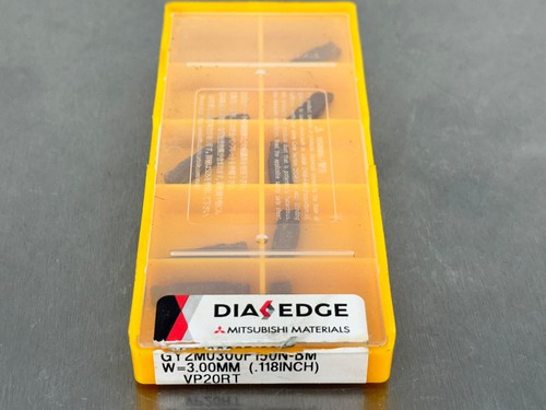 Mitsubishi GY2M0300F150N-BM VP20RT Carbide Insert Grooving (Pack of 10 ...