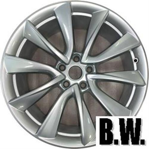 19in Wheel for TESLA Model 3 2018-2019 SILVER Reconditioned Alloy Rim ...
