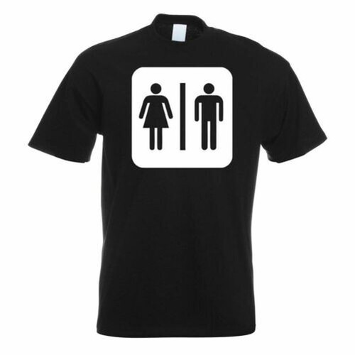 T-Shirt Pictogrammes WC Imprimé Design Fun | eBay
