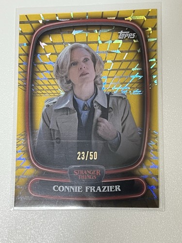 2025 High-Tek Stranger Things #44 CONNIE FRAZIER Hawkins Lab Psychic ...