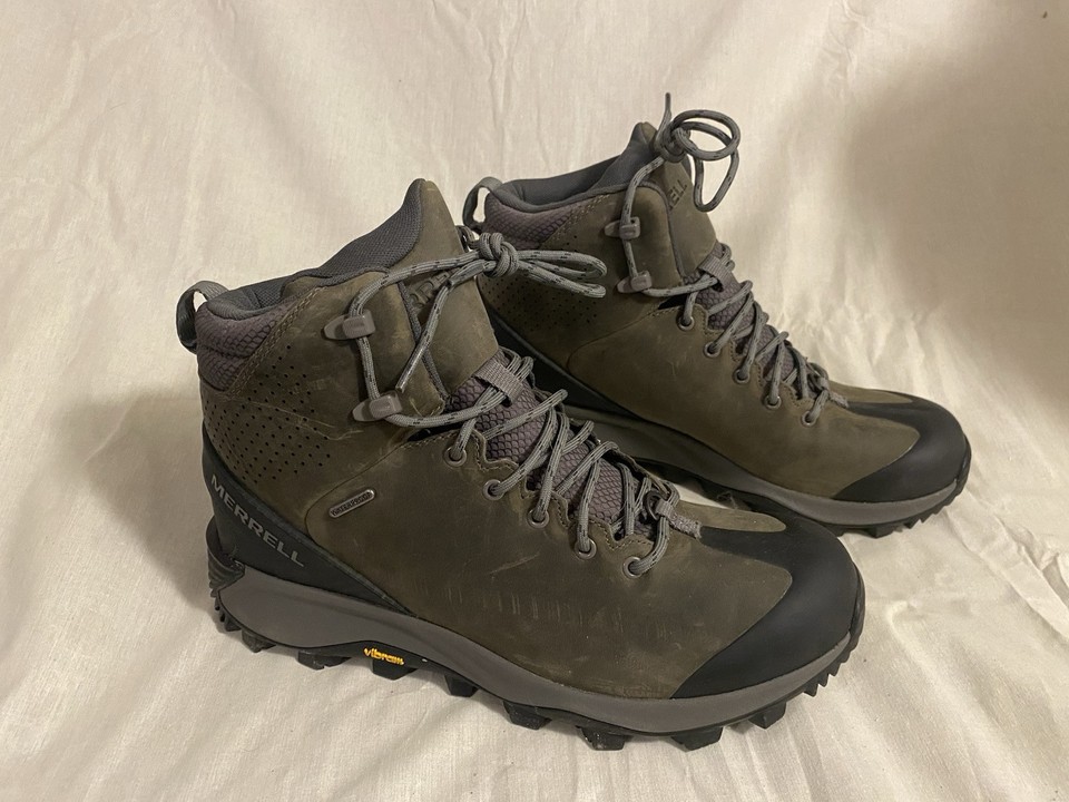 Merrell Thermo Glacier Mid Waterproof Hiking Boots Size 10US Men ...