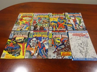 MARVEL COMIC BOOKS, PETER PARKER THE SPECTACULAR SPIDER-MAN #1,#2, #3 ...