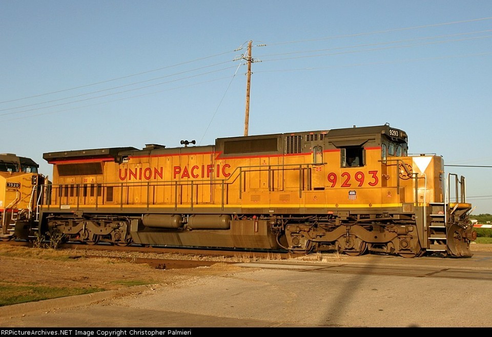 Union Pacific (UP) GE C40-8 #9293 Locomotive Builders Plate | eBay