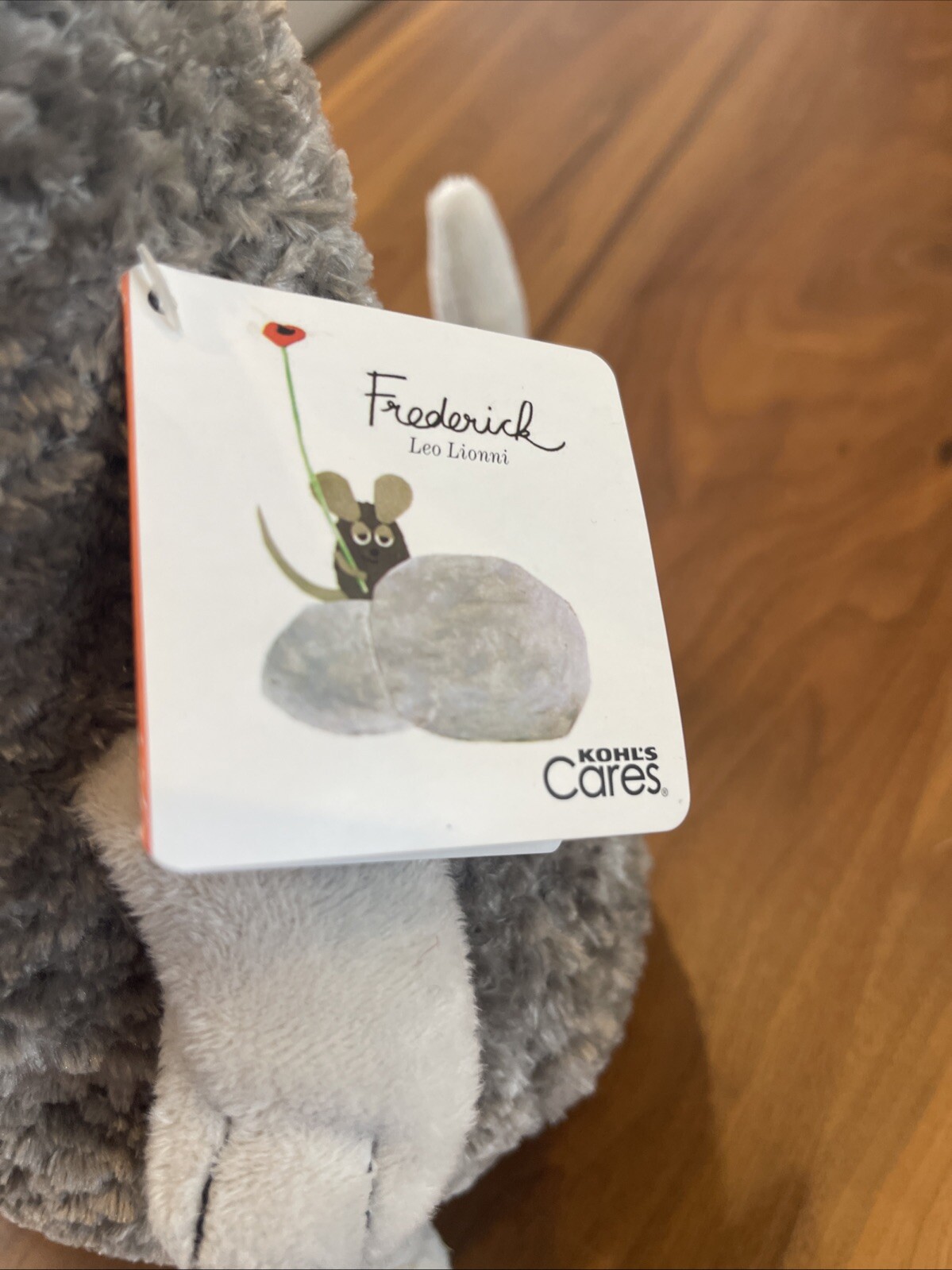 Kohls Cares Frederick The Mouse Plush Leo Lionni 12" Stuffed Animal ...